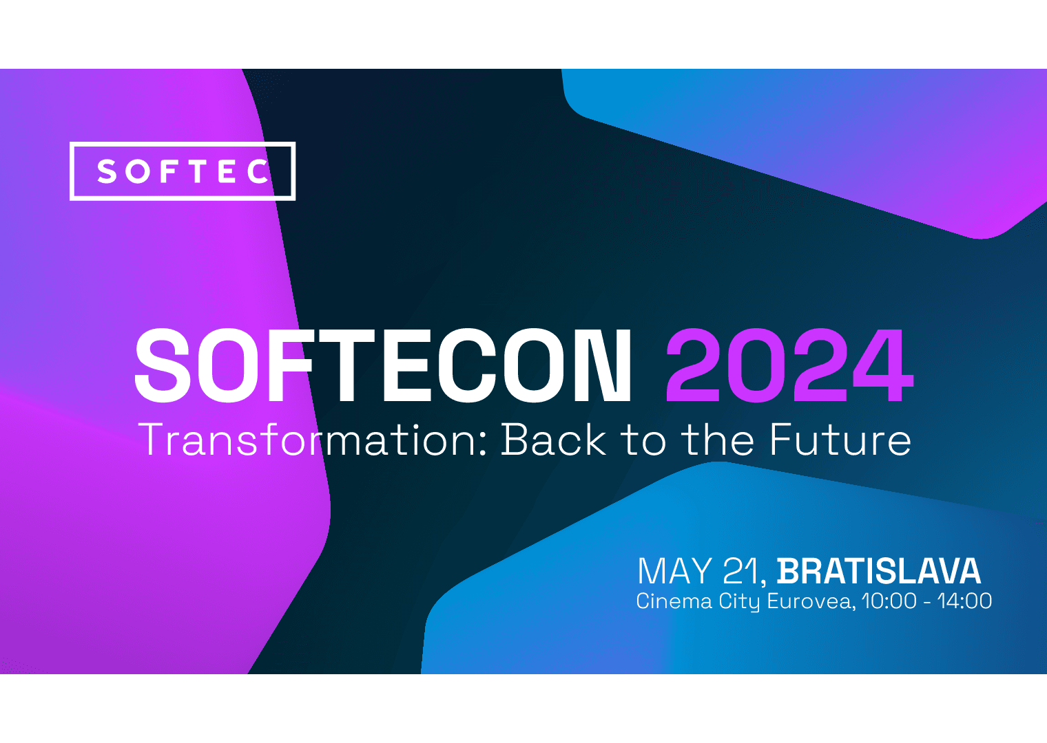 SOFTECON 2024 - Transformácia: Návrat do budúcnosti | Softec